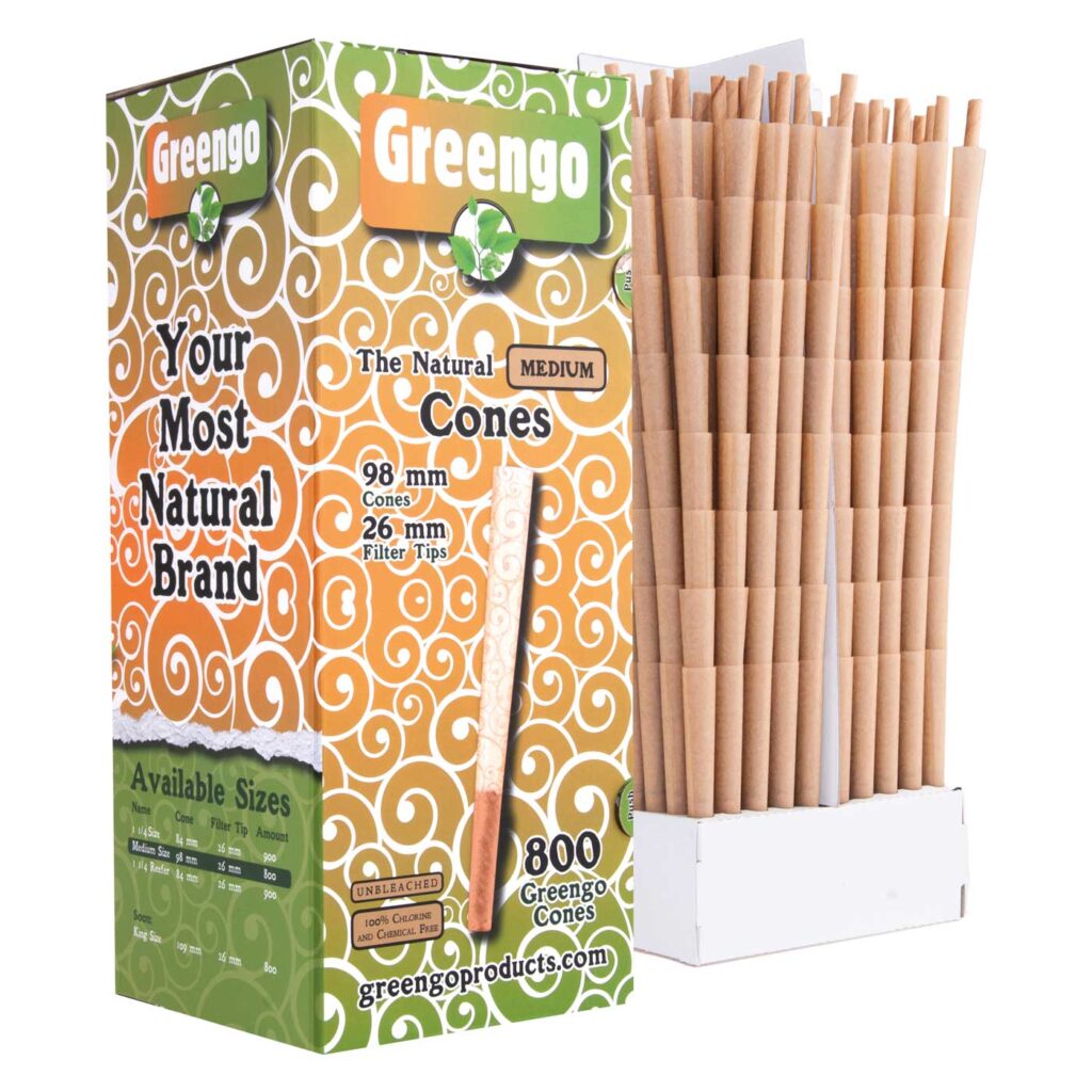 98/26 mm Cones 900-pack - Greengo